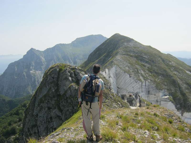 (LU-Stazzema) PASSO DI CROCE–CANALE DEL PIROSETTO–ANTECIMA OVEST DEL ...