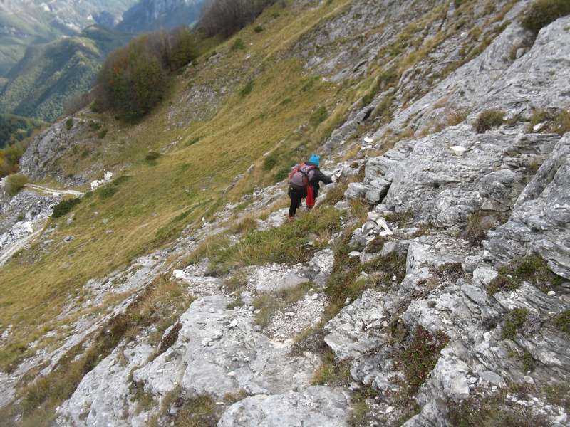 (LU-Stazzema) PASSO DI CROCE–CANALE DEL PIROSETTO–ANTECIMA OVEST DEL ...
